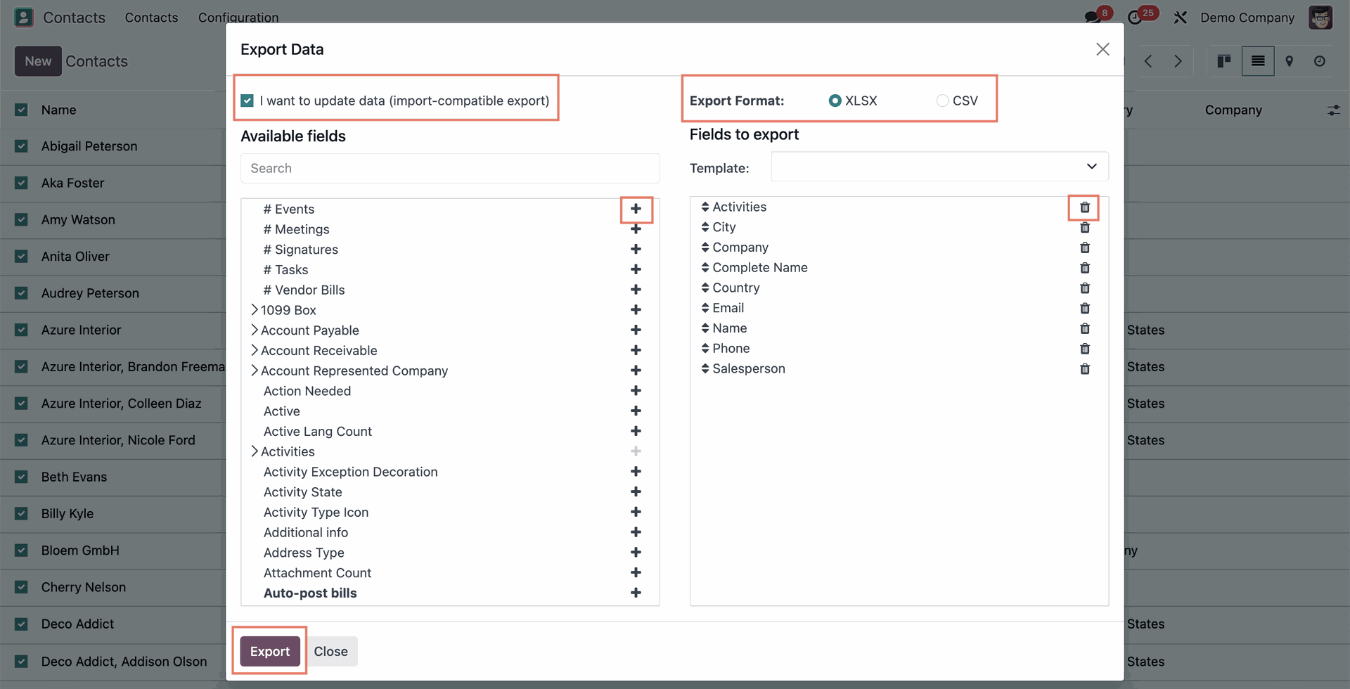 Odoo Tutorial Import And Export Data In Odoo 18 